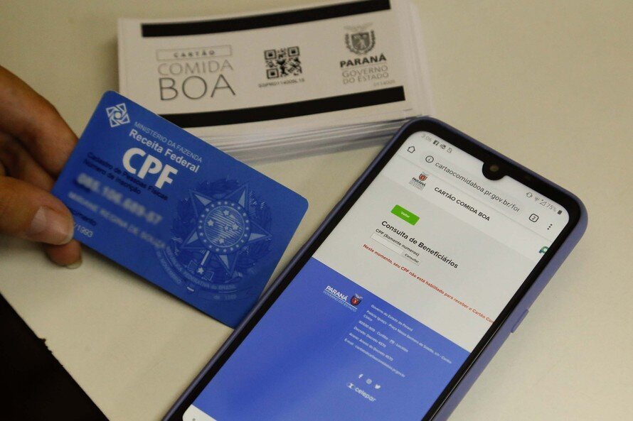 Guaratuba continua com entrega e cadastro do Programa Comida Boa