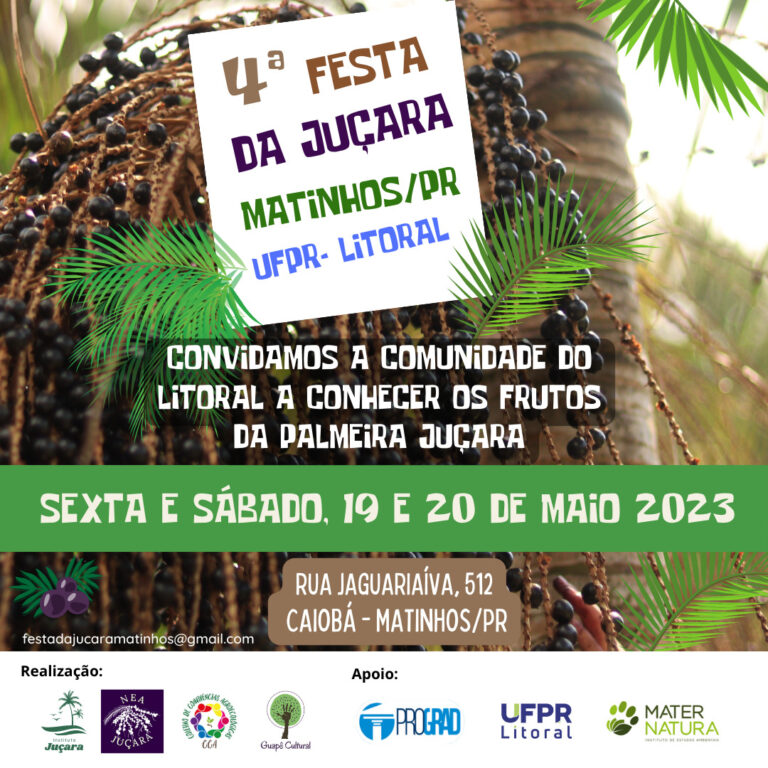 Festa da Juçara na UFPR volta depois de 11 anos