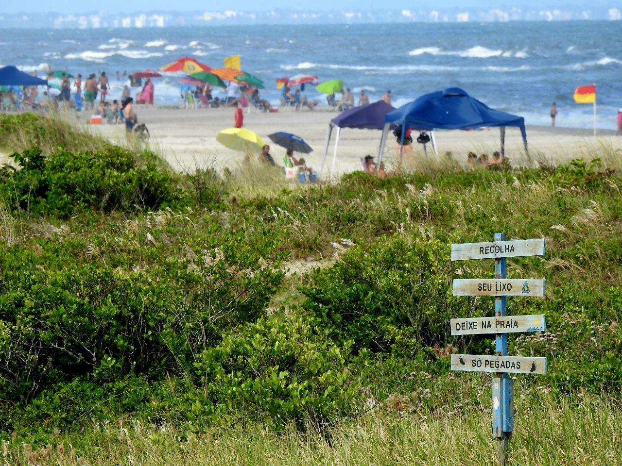 Restinga se torna também um atrativo turístico em Pontal do Paraná